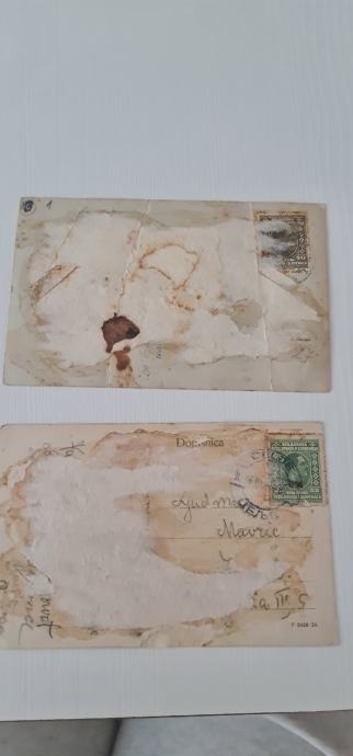 2 razglednice/dopisnice Celje 1923. Maribor 1930. KRALJEVINA SHS