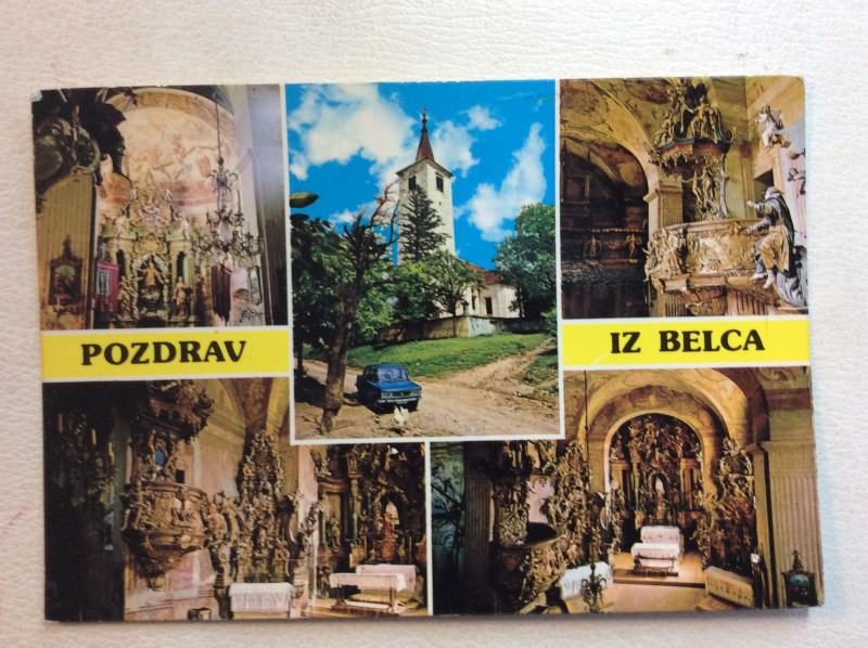 BELEC STARA RAZGLEDNICA POZDRAV IZ BELCA