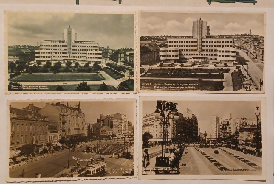 Beograd - stare razglednice
