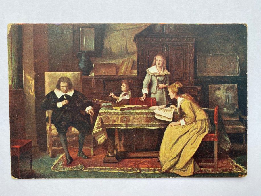 Munkácsy - John Milton Paradise Lost to his daughters