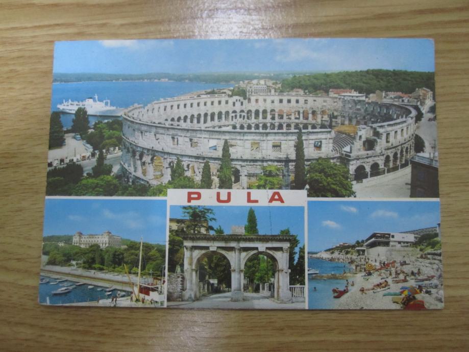 Razglednice Pula 1977.-1981.