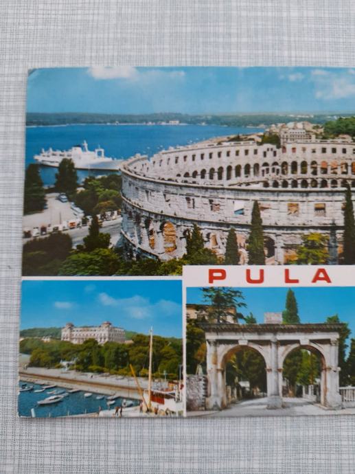 razglednica 1978 pula