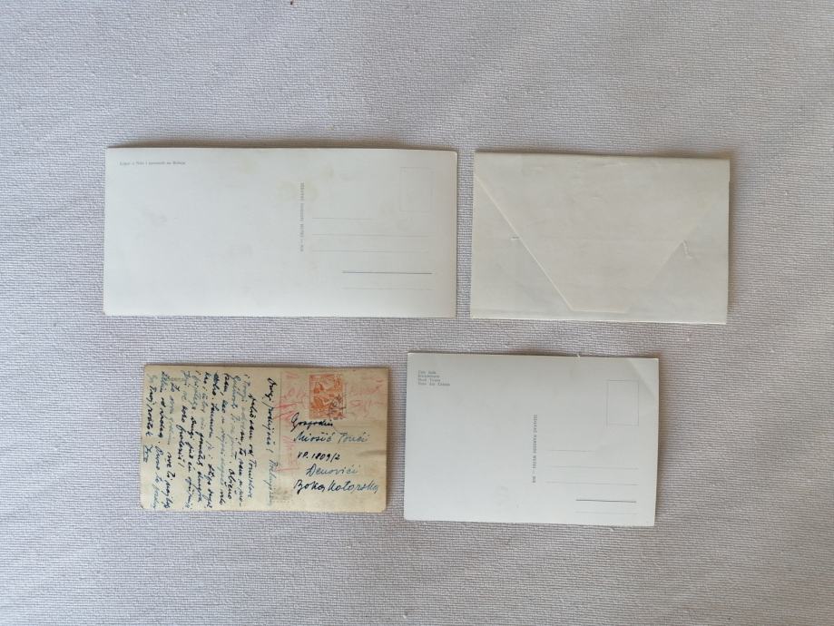 razglednica Ćele kula, logor u Nišu, Trebinje