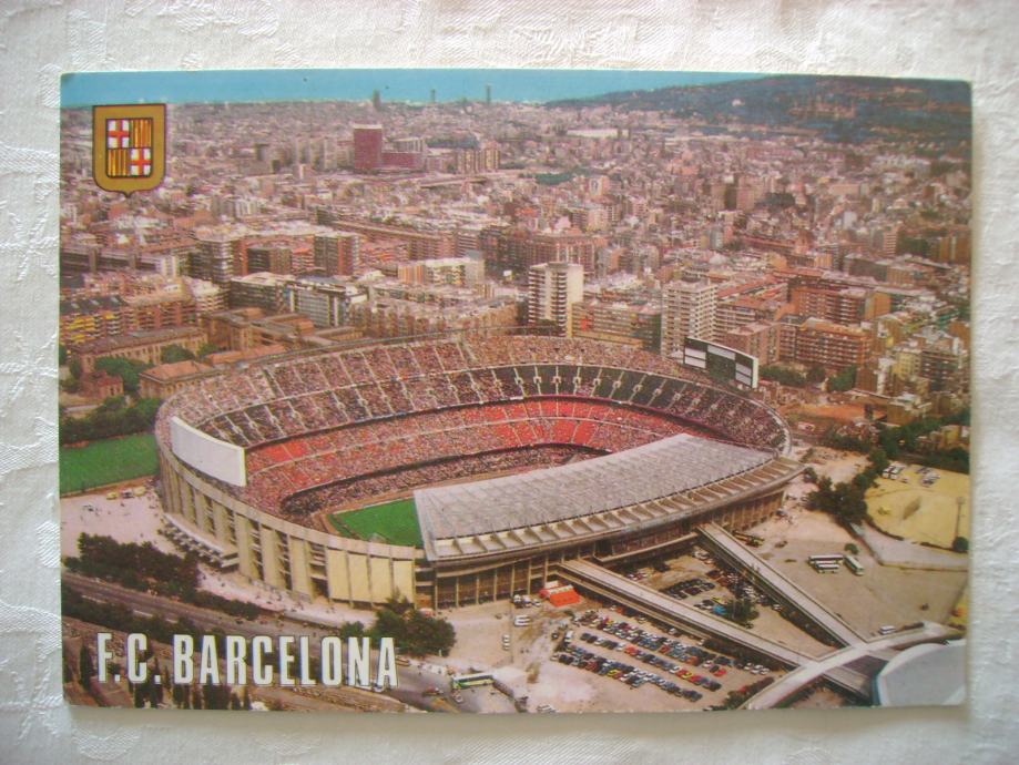 Razglednica - FC Barcelona - nova