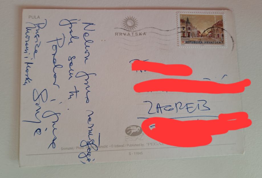 Razglednica Pula