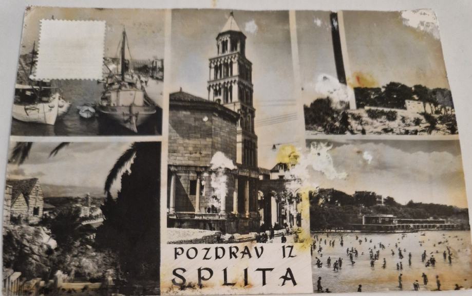 Razglednica SPLIT 1964