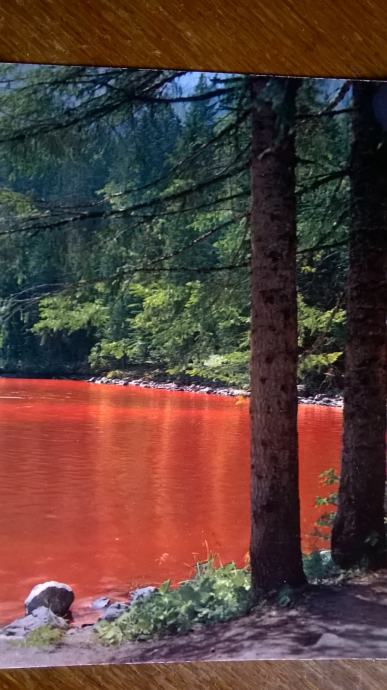 red lake of Tovel 1178 met. nadm. visine