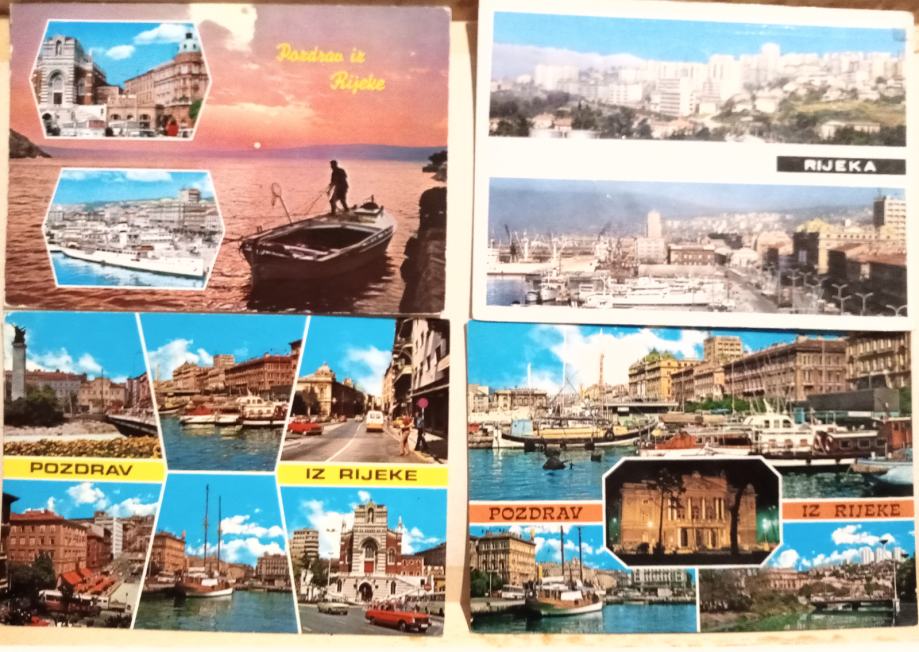 RIJEKA - KOLEKCIJA RAZGLEDNICA