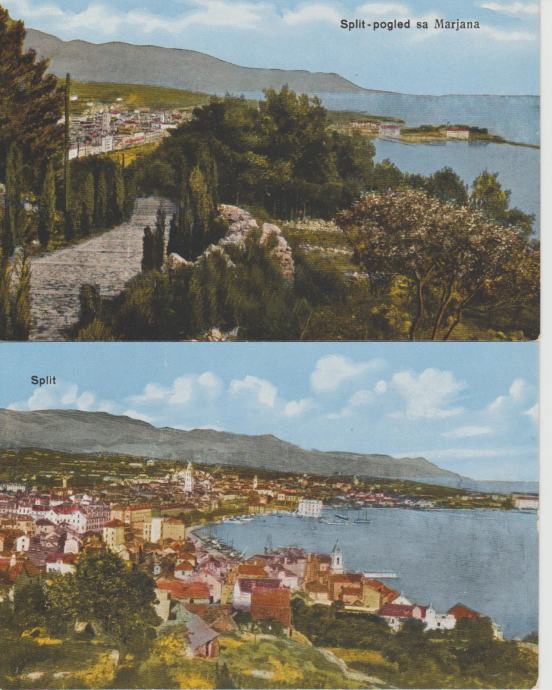 Split stare razglednice iz 30.godina LOT.11 kom. Komplet