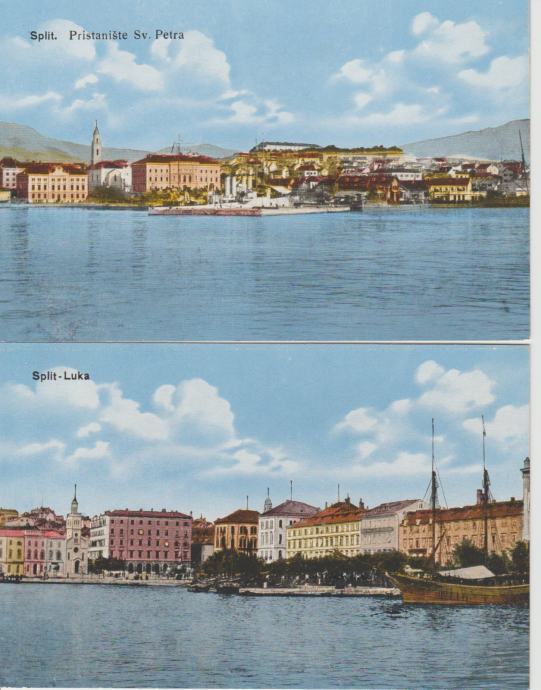 Split stare razglednice iz 30.godina LOT.11 kom. Komplet