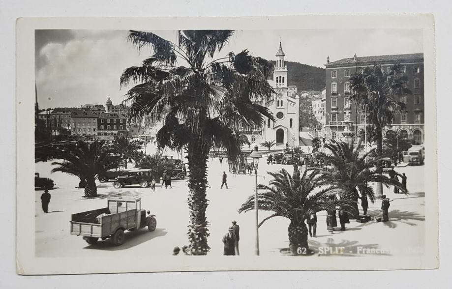 STARA RAZGLEDNICA, SPLIT, RIVA, 1935. g.