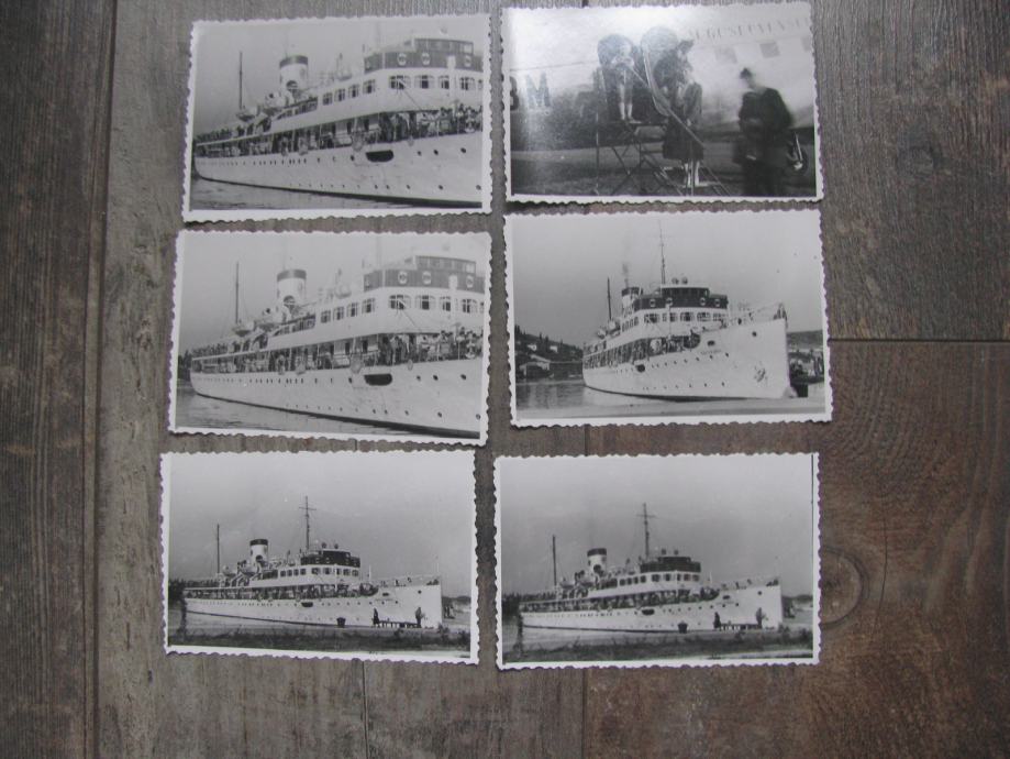 Stare fotografije brod Partizanka i Jugoslavenski aeroput