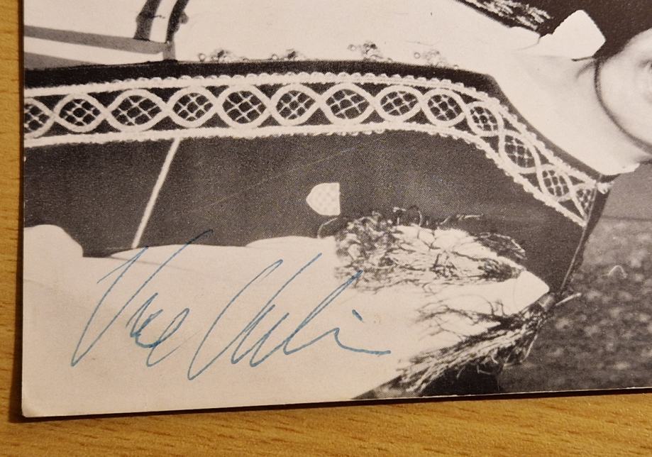 Vice Vukov Original potpis autogram