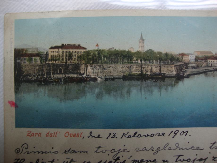 ZARA old postcard - E. de Schonfeld 19.th century - Dopisnica ZADAR