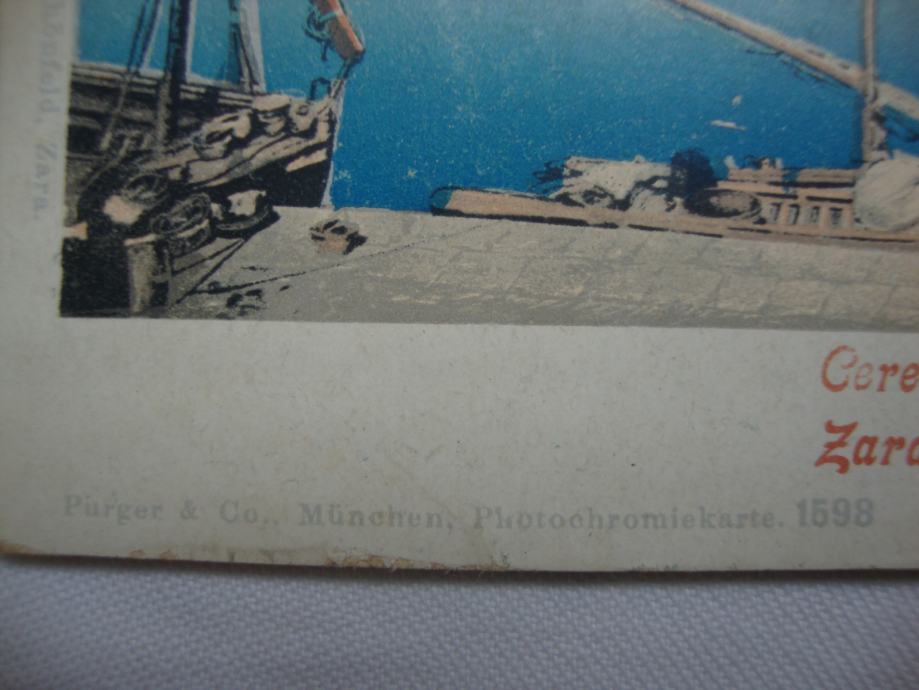 ZARA,postcard Purger & Co. 1902. - dopisnica ZADAR oko 1900.