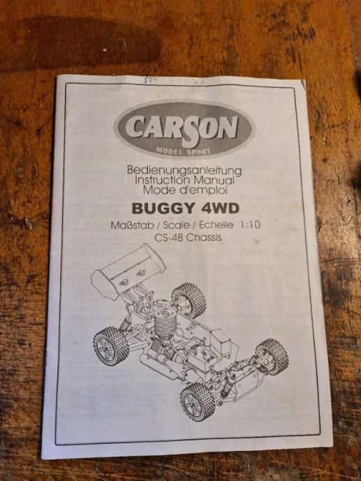 Carson Buggy 4WD Storm racer Nitro autić na daljinski