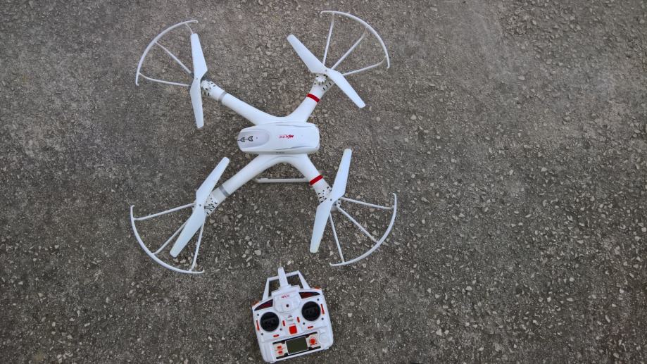 Dron 55 cm promjer, GoPro, Dodatna baterija, Novi model, Domet 250+
