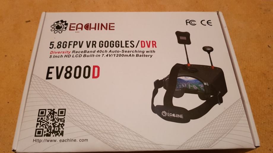 Fpv naočale eachine ev800d