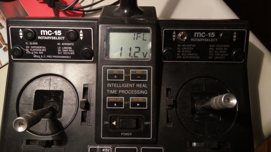GRAUPNER MC15/35 Mhz , RC predajnik GRAUPNER MC15/35 Mhz , RC predajnik