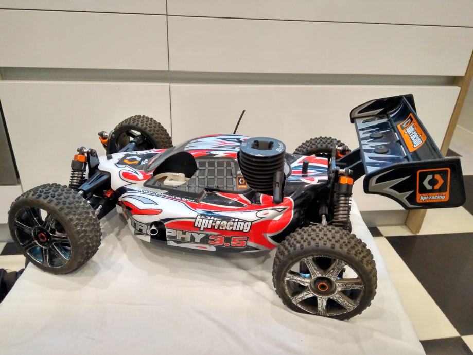 RC auto Hpi Trophy 3.5 nitro