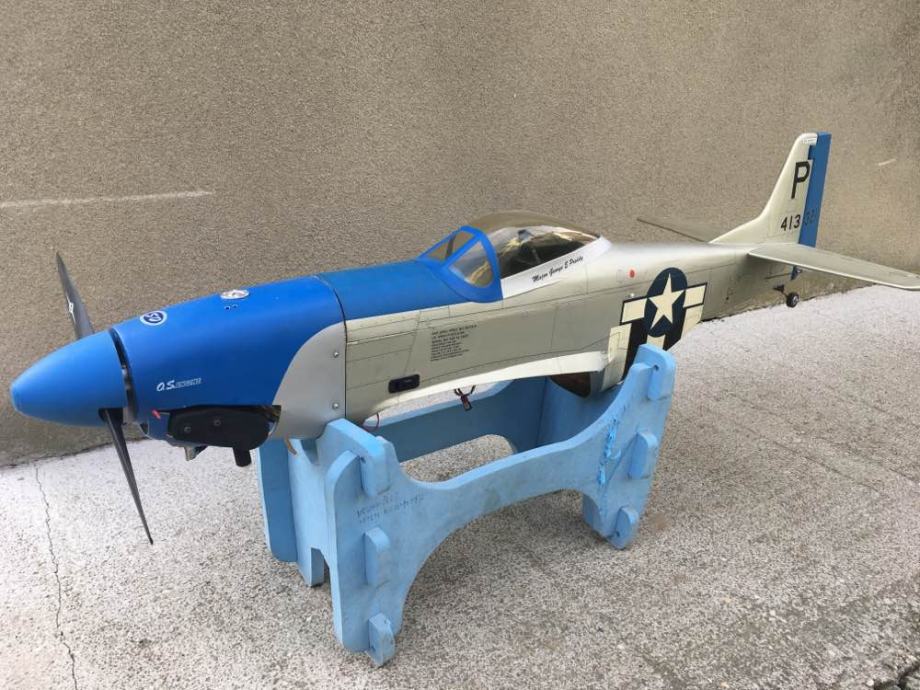 Mustang P-51D Blue Nose