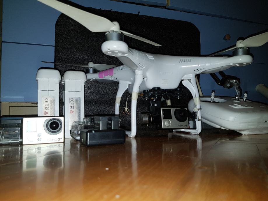 Phantom 2 + GoPro Hero3+, GoPro Hero4 Silver