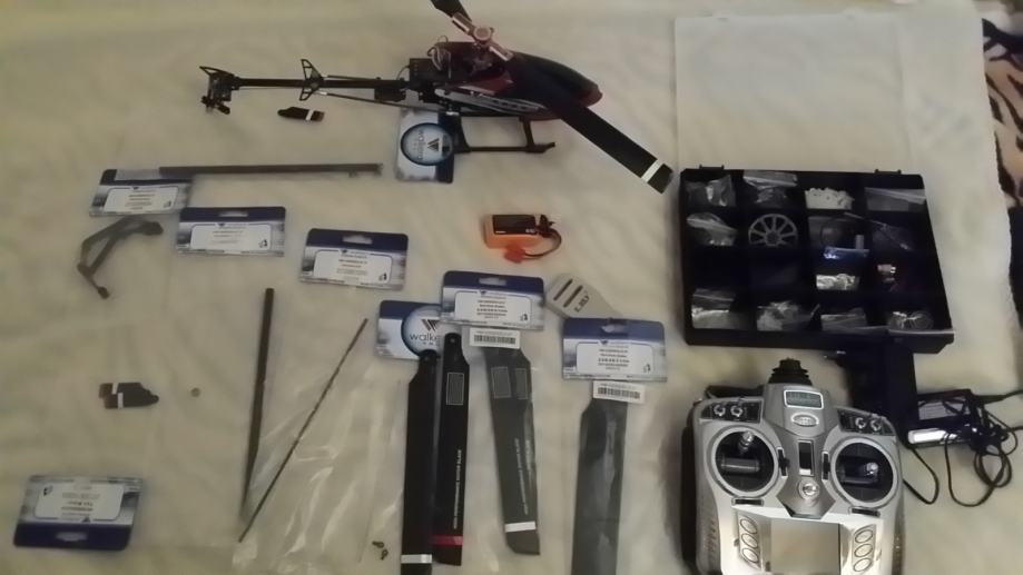 RC Helikopter 6CH 3D 3 Axis Gyro RC Helikopter Walkera V200D03