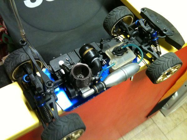 RC nitro Kyosho Subaru impreza wrc DRX 4x4 rallye set 1/8veličina