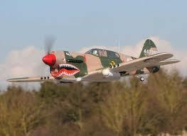 RC avion P-40 warhawk