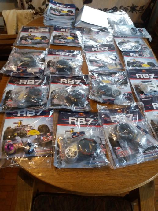 Rc 1:7 Trkaće Kyosho RB7 F1 Nitro GX21 Formule 1