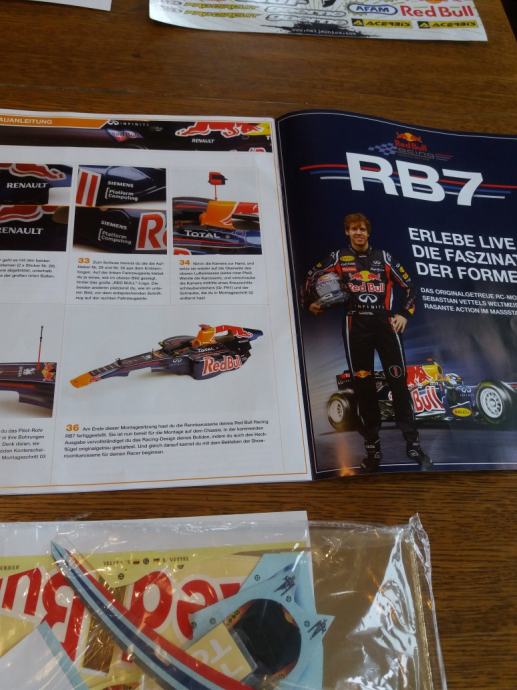 Rc 1:7 Trkaće Kyosho RB7 F1 Nitro GX21 Formule 1