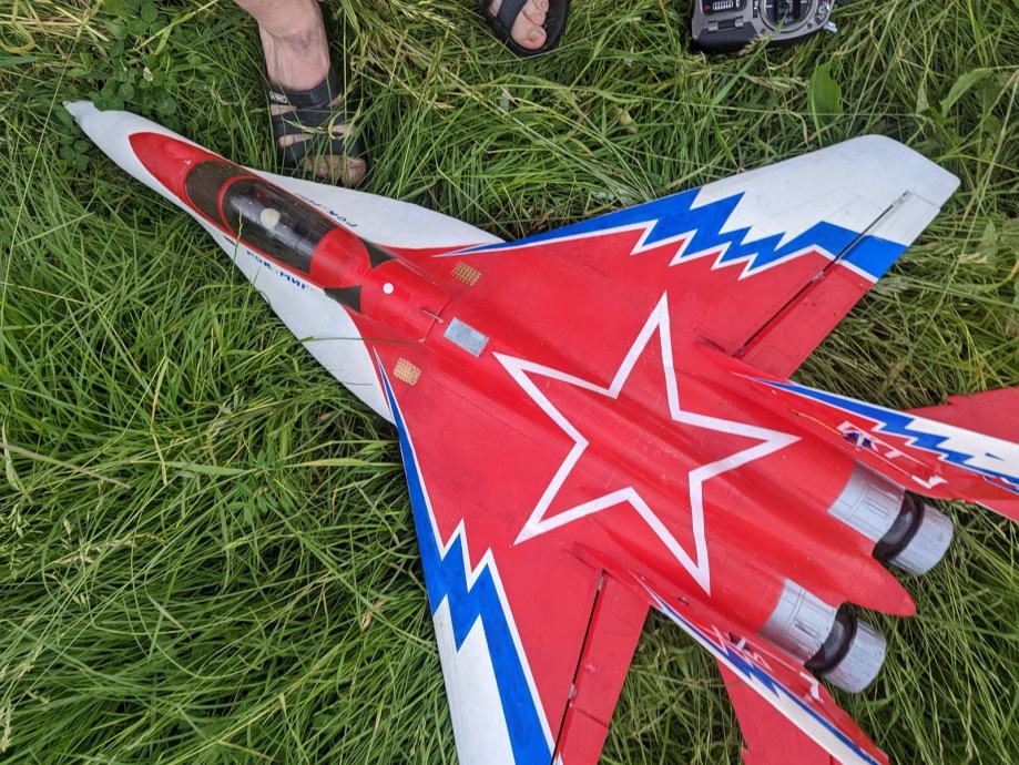 Sebart Mig 29 3D thrust vectoring twin 70mm EDF