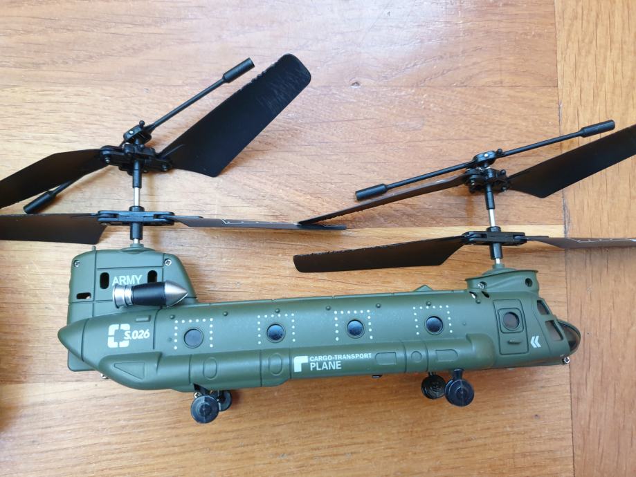 Syma S026 - Chinook Cargo helikopter na daljinsko upravljanje