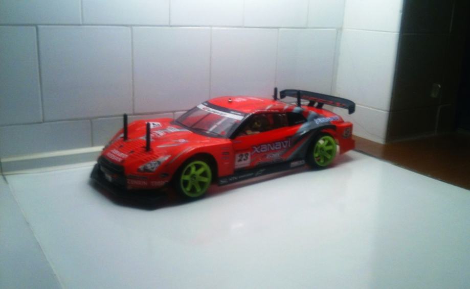 Tamiya TB03 1:10 RC auto Nissan GT-R