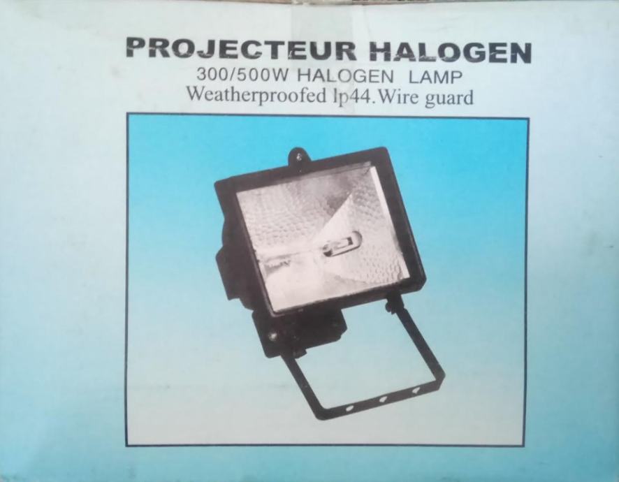 Reflektor halogen 300/500 W