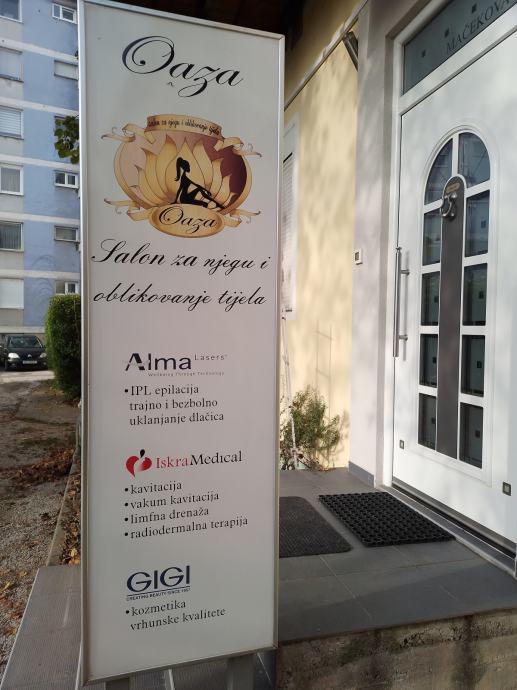 Reklamni stup totem svijetleća dvostrana reklama