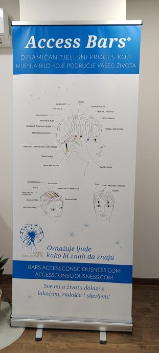 Roll-up banner Access Bars