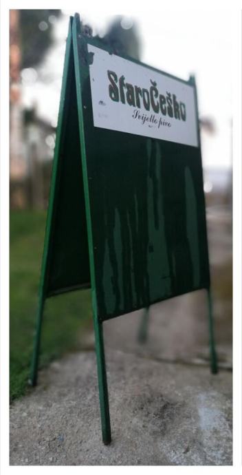 Samostojeći A reklamni pano / samostojeća reklama