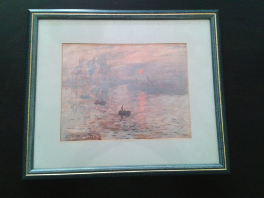 Claude Monet, Impresija, Izlazak sunca