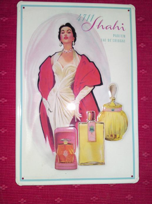 METALNA REKLAMA 1 - ZA ŽENSKI PARFEM