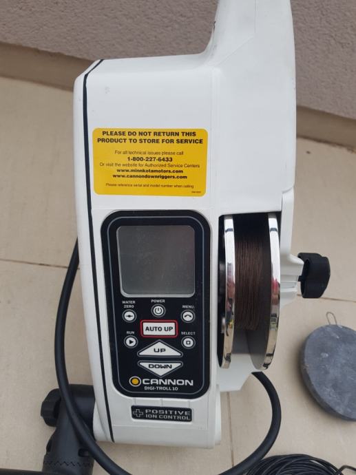 Cannon digi -troll 10 električni downrigger NOVO!!!