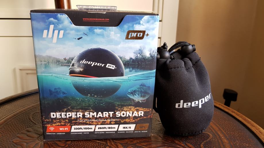 Deeper PRO + fishfinder/sonar (Wi-Fi, GPS)