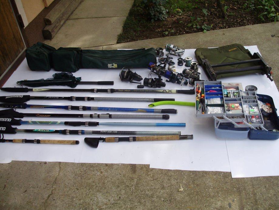 Oprema za ribolov - komplet