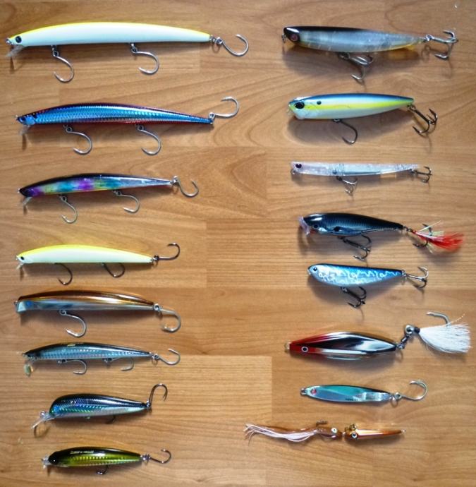 Varalice DUO, SEASPIN, LUCKY CRAFT, RAPALA