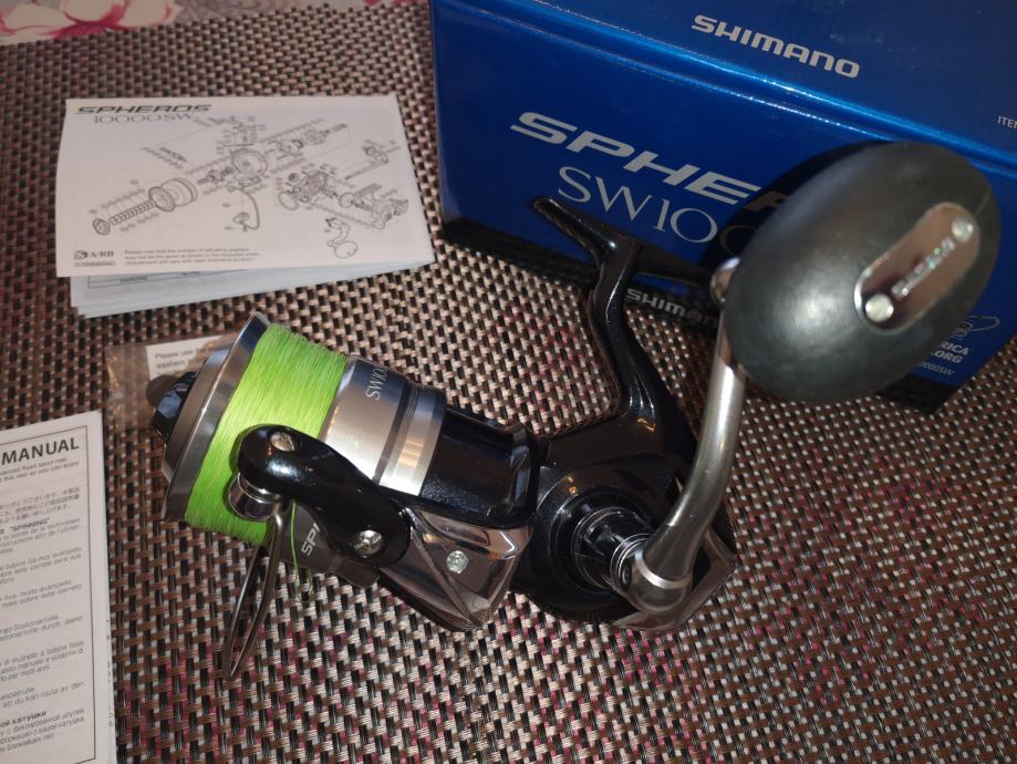 Shimano Spheros SW 10000 + 300m upredenice