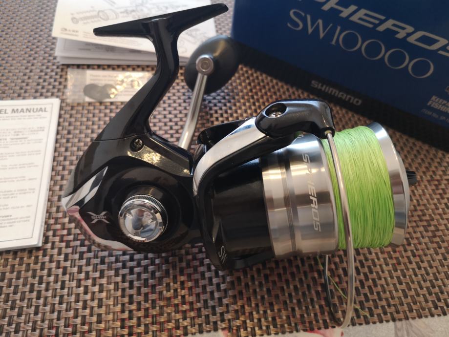 Shimano Spheros SW 10000 + 300m upredenice