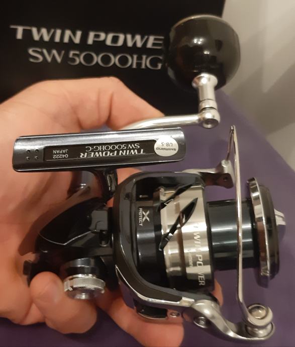 Shimano Twin Power SW-C 5000HG NOV! Top rola spining jigging $€$ Zadar