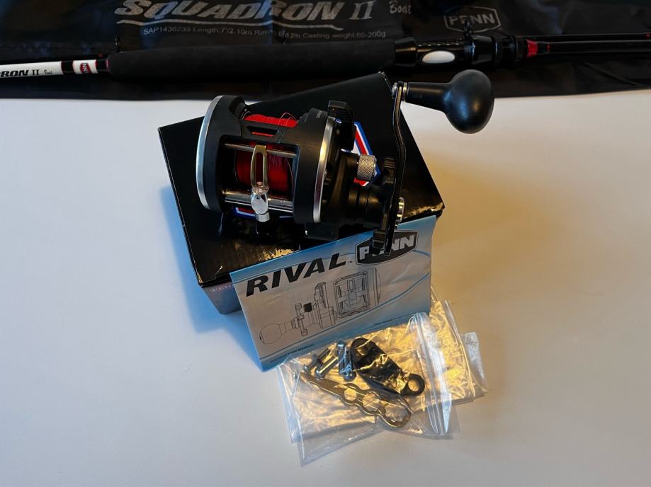 Komplet PENN Squadron II Boat + Penn Rival Level Wind 15LWL