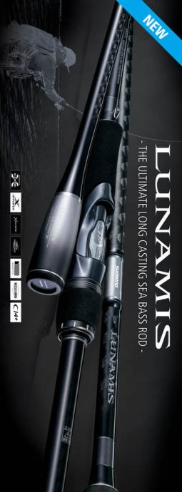 SHIMANO-LUNAMIS-2,90M-JAPAN-NOVO