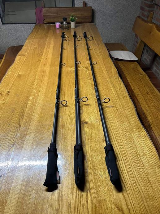 Shimano TX2 13ft Intensity x3 , 3x Jrc defender , 3x shimano Aerlex